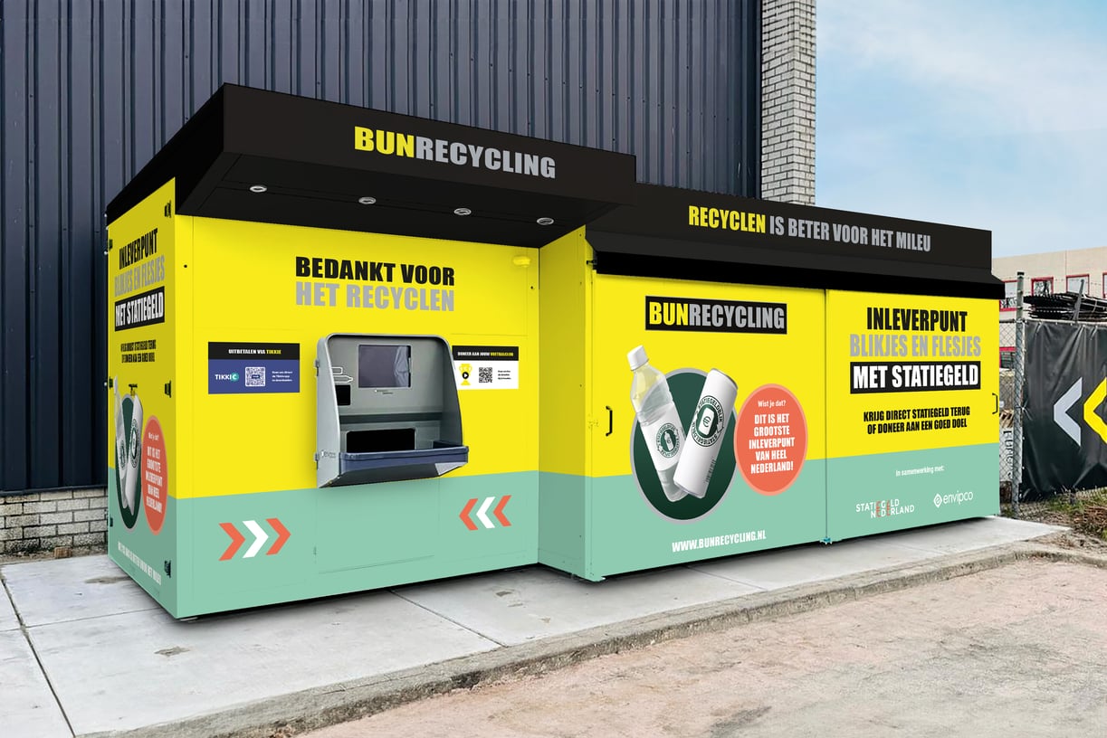 The first 24/7 Quantum bulk-feed machine in the Netherlands | Envipco